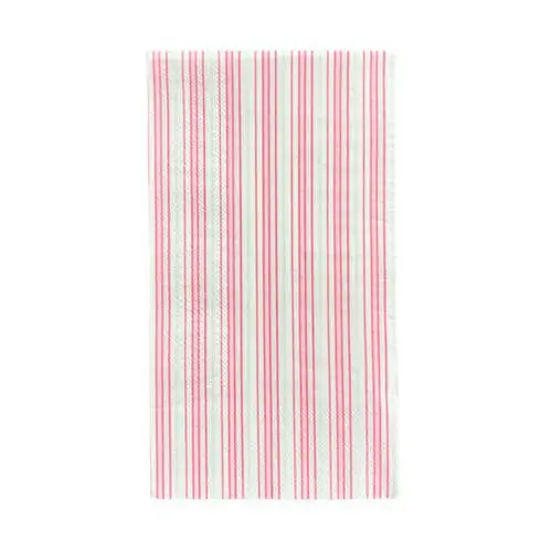 JOLLITY & CO Striped Guest Napkins - Assorted Pre-pack