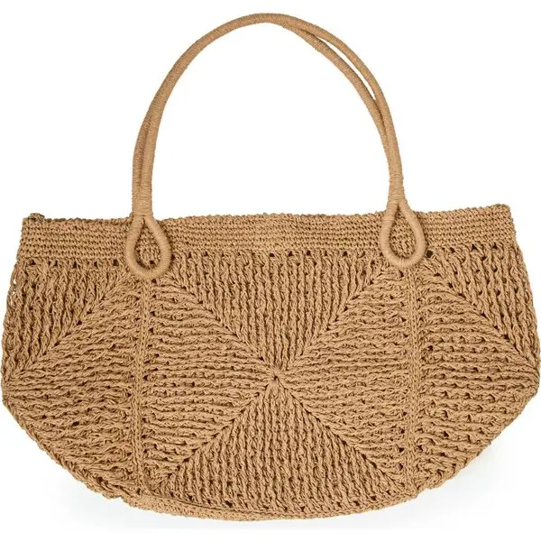 L*Space Paloma Raffia Tote