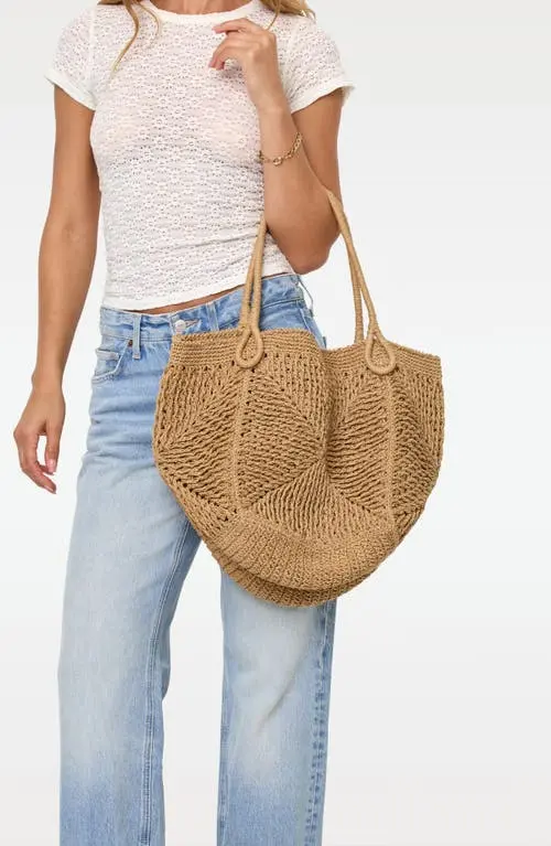 L*Space Paloma Raffia Tote