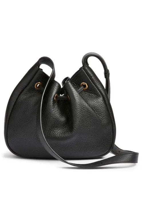 Saint Laurent Mini Paris Vii Grained Leather Shoulder Bag