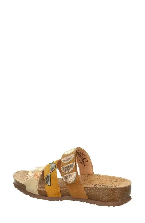 Think! Julia Slide Sandal - Cinnamon/kombi