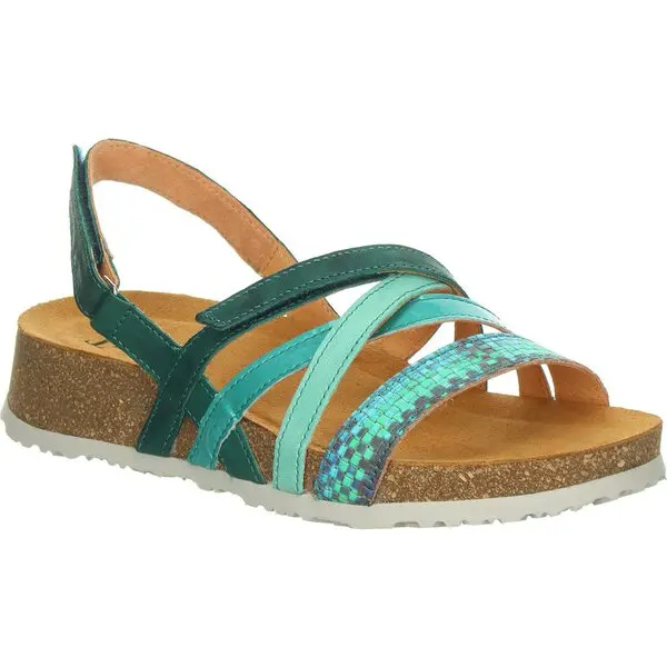 Think! Koak Slingback Sandal - Aqua/pacific