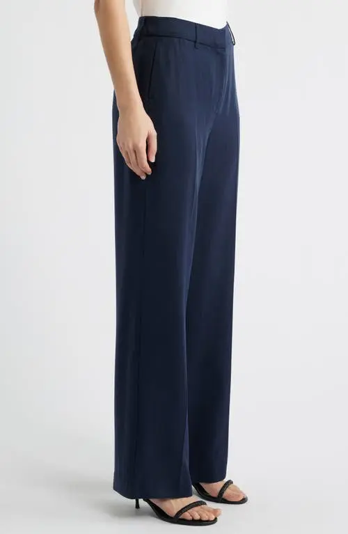 REFORMATION Gisele Tencel Lyocell Pants - Midnight