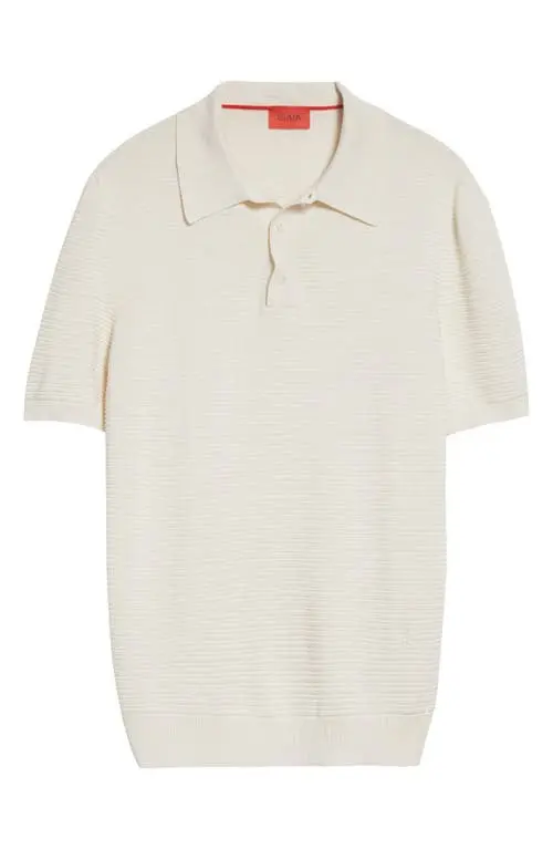 Isaia Silk & Linen Polo