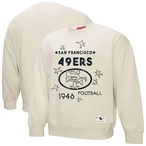 Mitchell & Ness San Francisco 49ers Shooting Star Pullover Sweatshirt