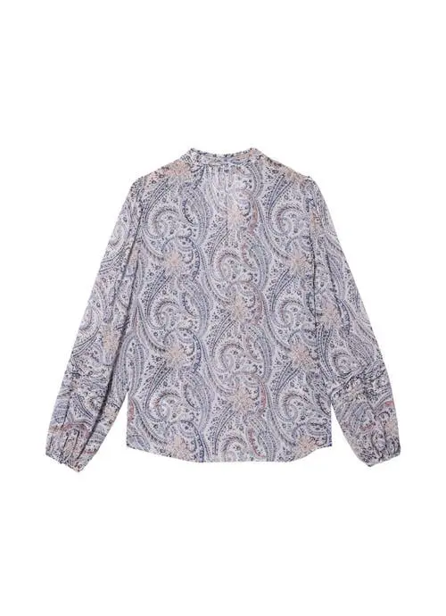 Mint Velvet Paisley Print Blouse