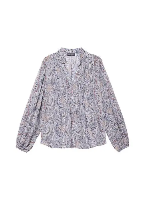 Mint Velvet Paisley Print Blouse