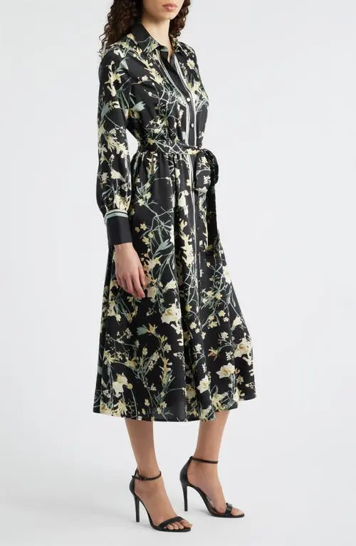 Anne Klein Floral Shirtdress