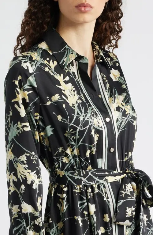 Anne Klein Floral Shirtdress