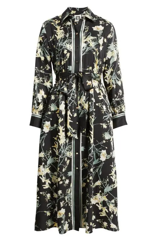 Anne Klein Floral Shirtdress