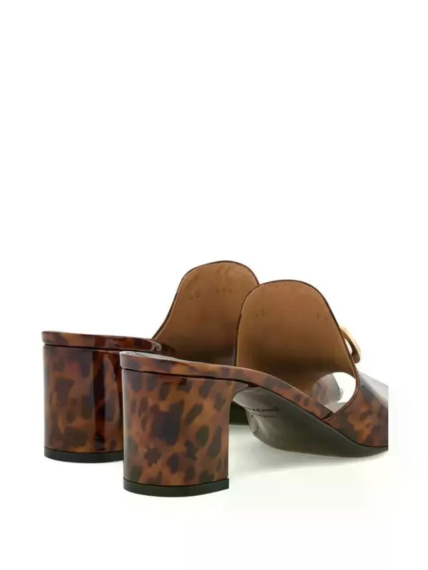 FERRAGAMO 50mm Gancini-buckle Mules - Brown