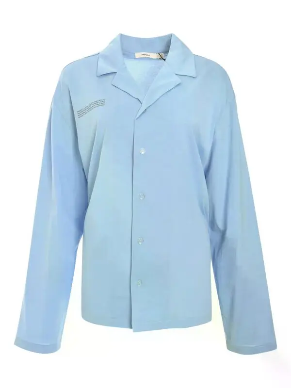 PANGAIA Lightweight Pajama Shirt - Blue