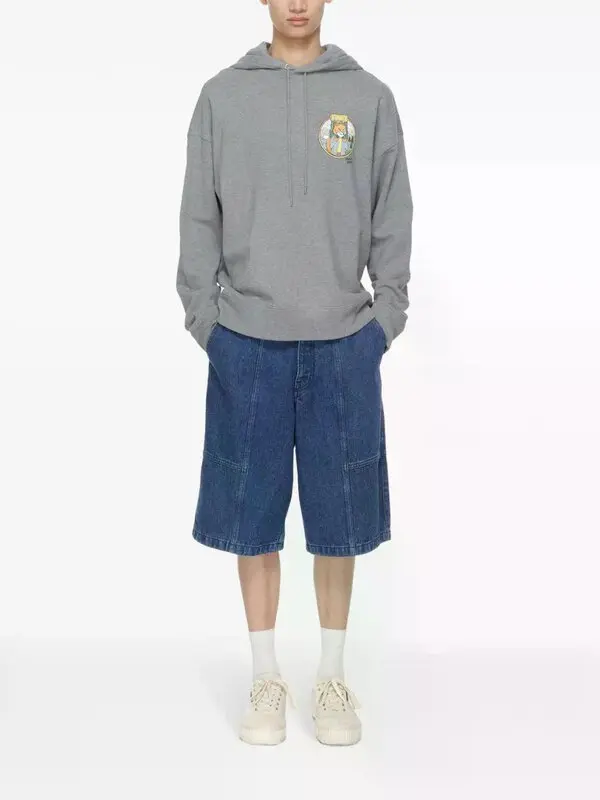 Maison Kitsuné Workwear Denim Shorts