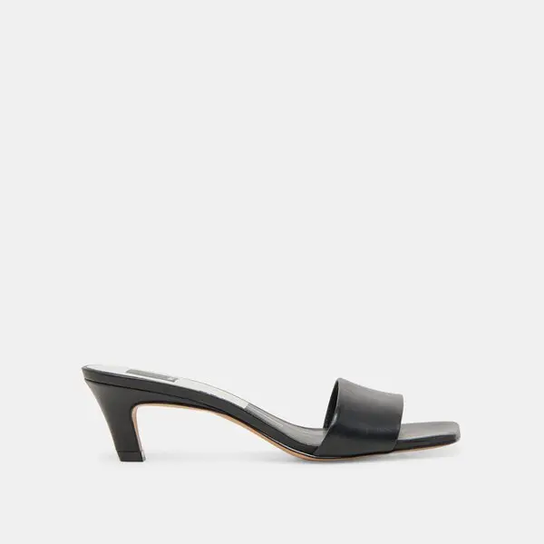 DOLCEVITA Rexa Heels - Black Leather