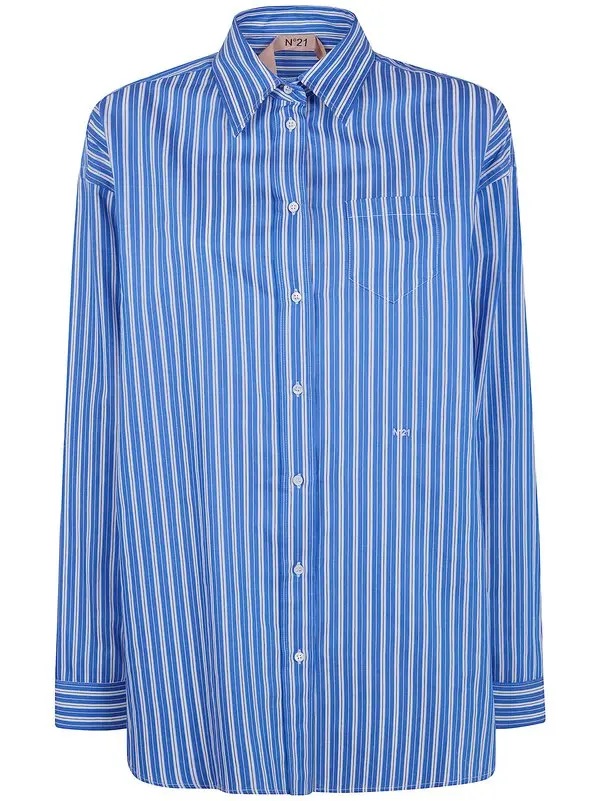 N.21 Striped Canvas Shirt