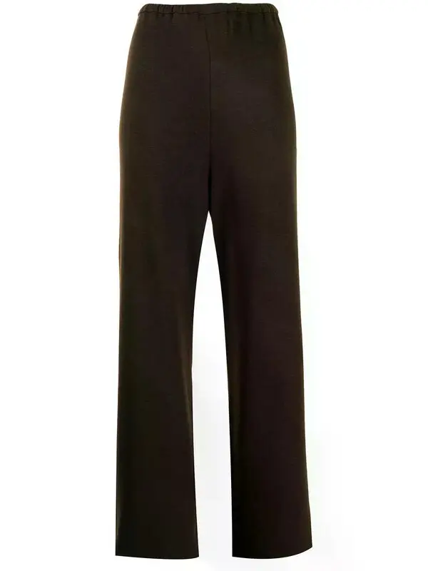 16Arlington Mandrake Wide-leg Wool Trousers