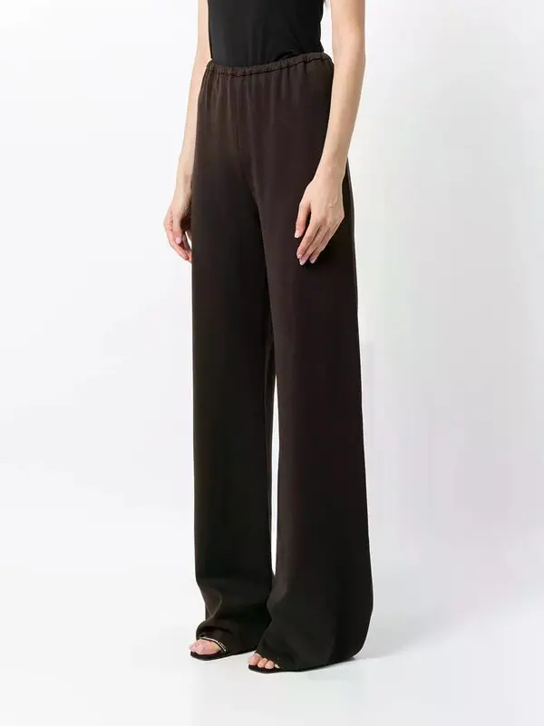 16Arlington Mandrake Wide-leg Wool Trousers