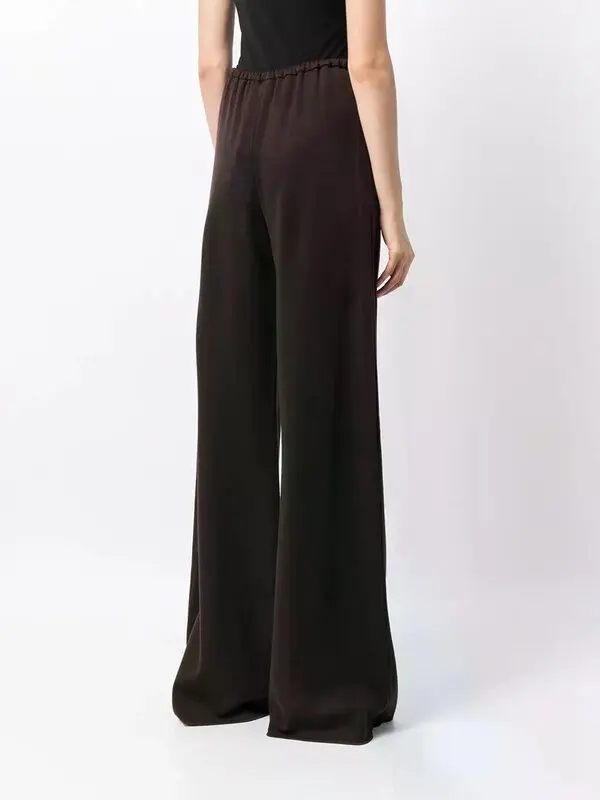 16Arlington Mandrake Wide-leg Wool Trousers