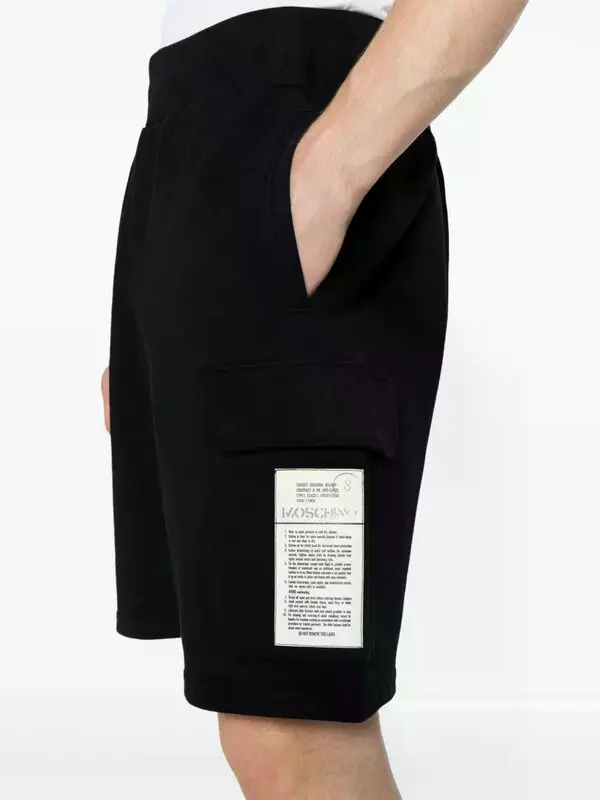 Moschino Organic Cotton Track Shorts