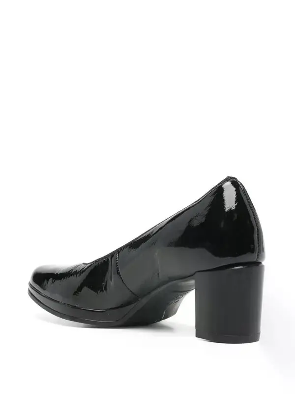 ARA Patent Block Heel Pumps
