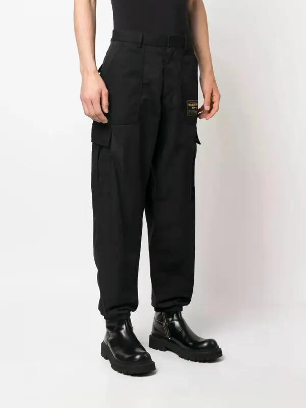Moschino Logo-patch Cargo Trousers
