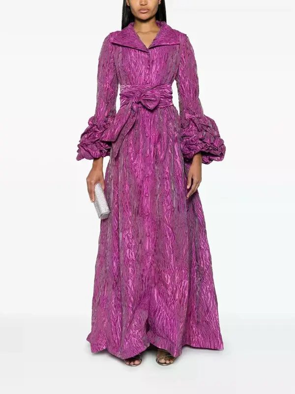 BARUNI Hypnotise Belted Maxi Dress
