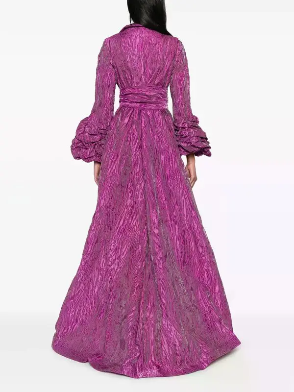 BARUNI Hypnotise Belted Maxi Dress