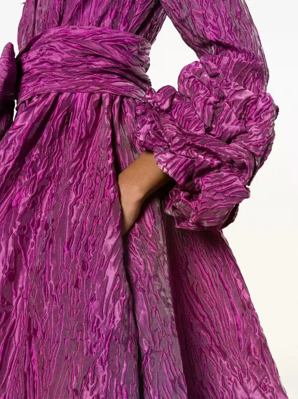 BARUNI Hypnotise Belted Maxi Dress
