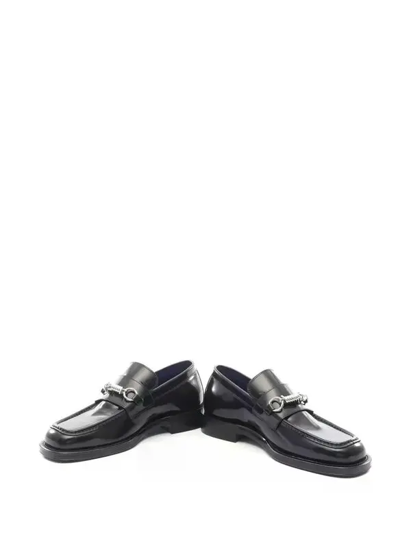 Burberry Patent-leather Loafers