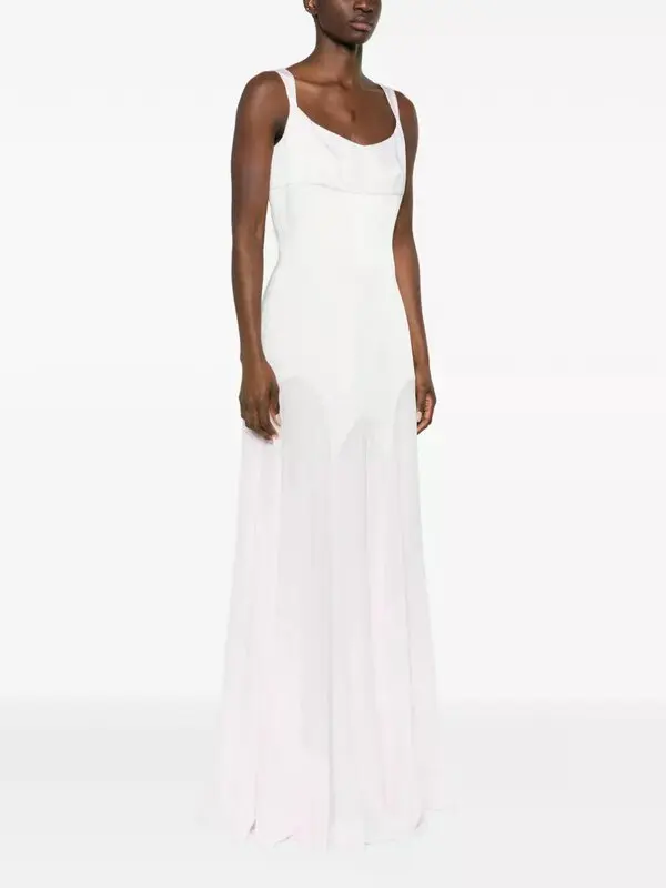 Alexander McQueen Sleeveless Maxi Dress - Pink