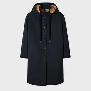 Paul Smith Cotton-blend Hooded Coat