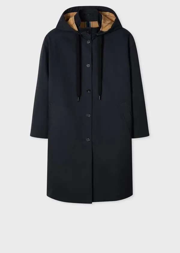 Paul Smith Cotton-blend Hooded Coat