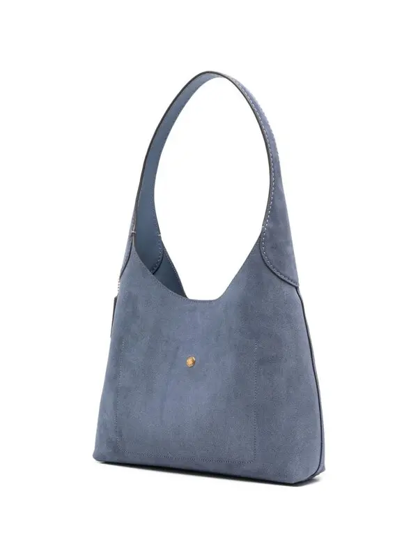 COACH Brooklyn 28 Suede Leather Shoulder Bag - Blue