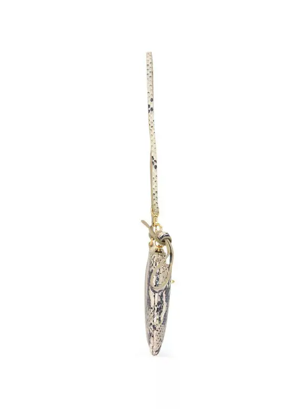 Balenciaga Rodeo Phone Snake-effect Wallet