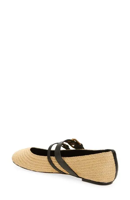 Farm Rio Raffia Ballet Flat