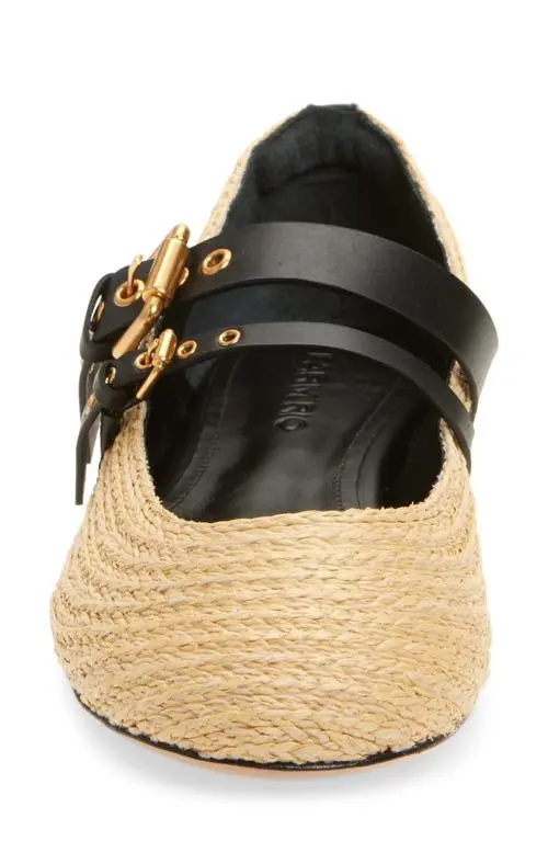 Farm Rio Raffia Ballet Flat