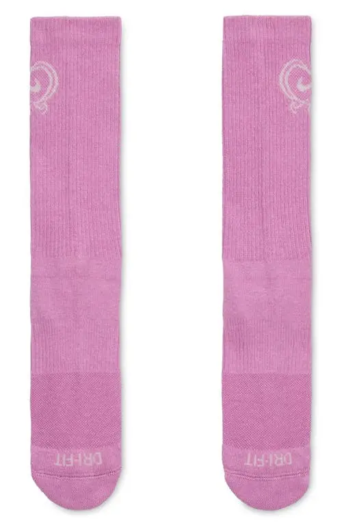 Nike Cushioned Crew Socks - Light Magenta/sail