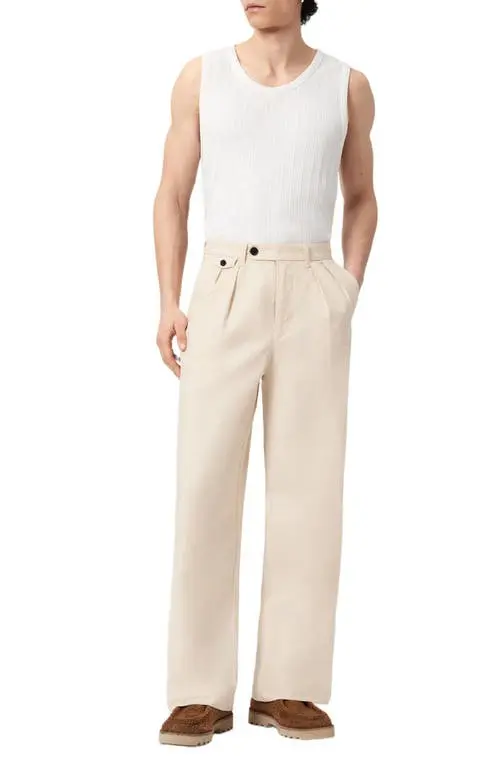 ALLSAINTS Conway Cotton Pants - Sandshell Taupe