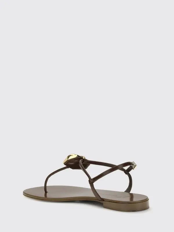 GIUSEPPE ZANOTTI Embellished Heeled Sandal - Dark