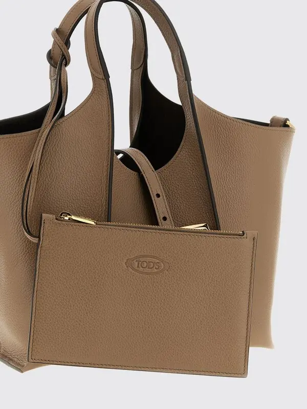 TOD'S Leather Shoulder Bag - Brown