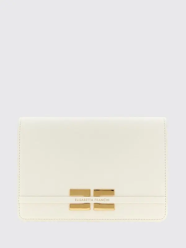 Elisabetta Franchi Crossbody Bag - White