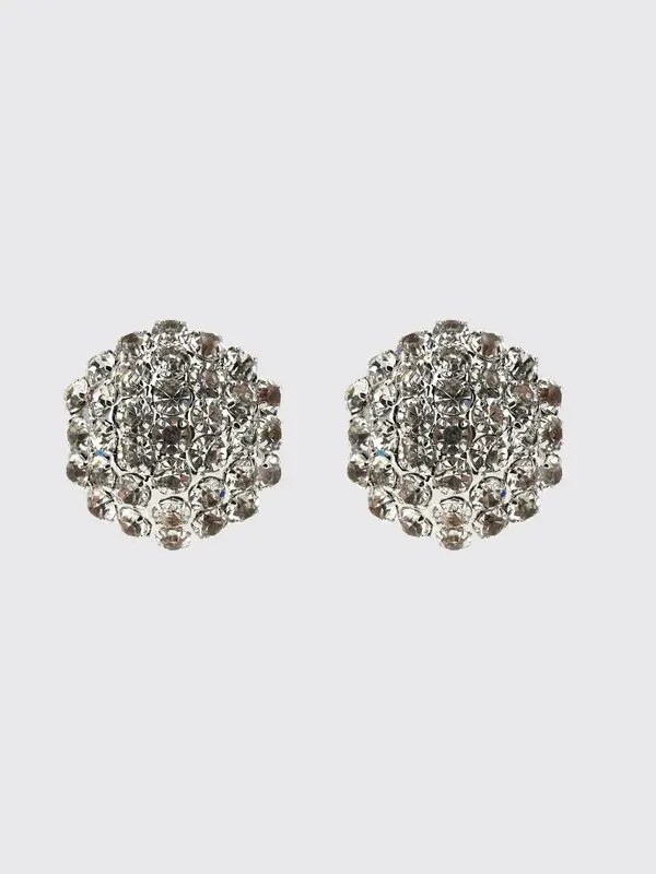 SELF-PORTRAIT Jewel Earrings - Silver