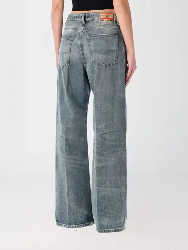DIESEL® Wide Leg Jeans