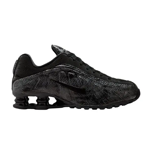 Nike Shox Z Sneakers With Snakeskin Print - Black