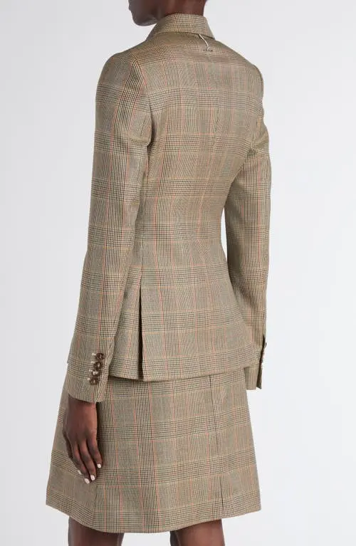 Alexander McQueen Country Glen Plaid Single-breasted Blazer