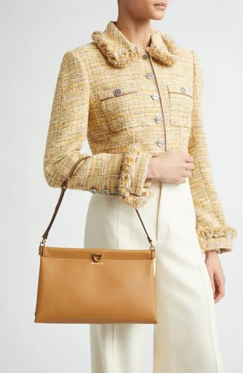 Etro Leather Clutch - Ochre