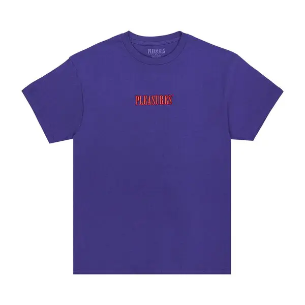 PLEASURES Core Embroidered T-shirt