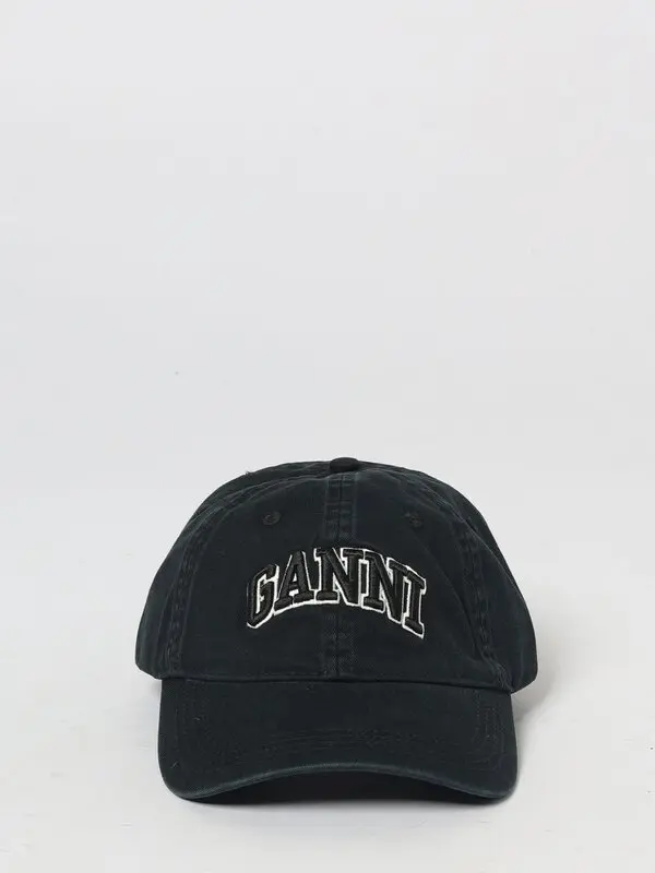 GANNI Cap - Black