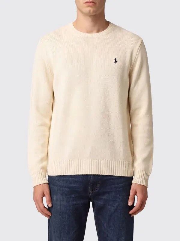 Polo Ralph Lauren Crew Neck Sweater - White