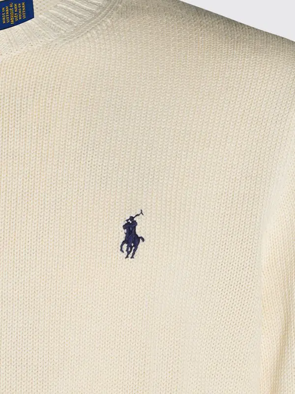 Polo Ralph Lauren Crew Neck Sweater - White